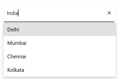 Net Maui Autocomplete Syncfusion