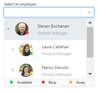 Blazor Dropdown Tree | Customized Item Selection | Syncfusion