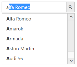 ASP.NET Web Forms AutoComplete TextBox Control | Syncfusion