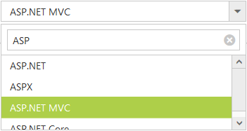 ASP.NET Web Forms DropDown List | Dropdown menu | Syncfusion