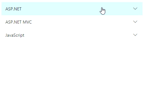 ASP.NET Core Accordion Control | Collapsible Panels | Syncfusion