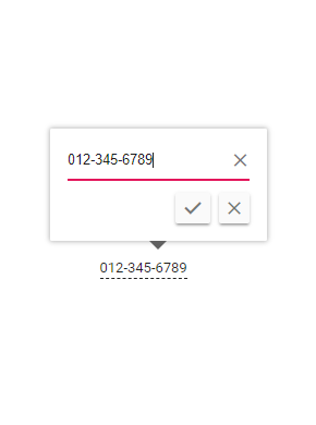 ASP.NET Core In-place Editor | HTML5 Edit-in-Place | Syncfusion
