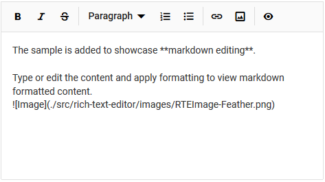 ASP.NET Core Markdown Editor | Advanced Features | Syncfusion