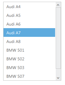 ASP.NET Core ListBox Control | List Control | Syncfusion