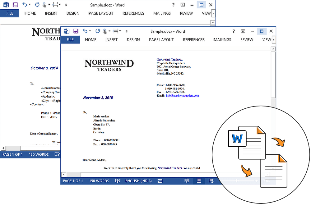 Create Word documents | Java Word Library | Syncfusion