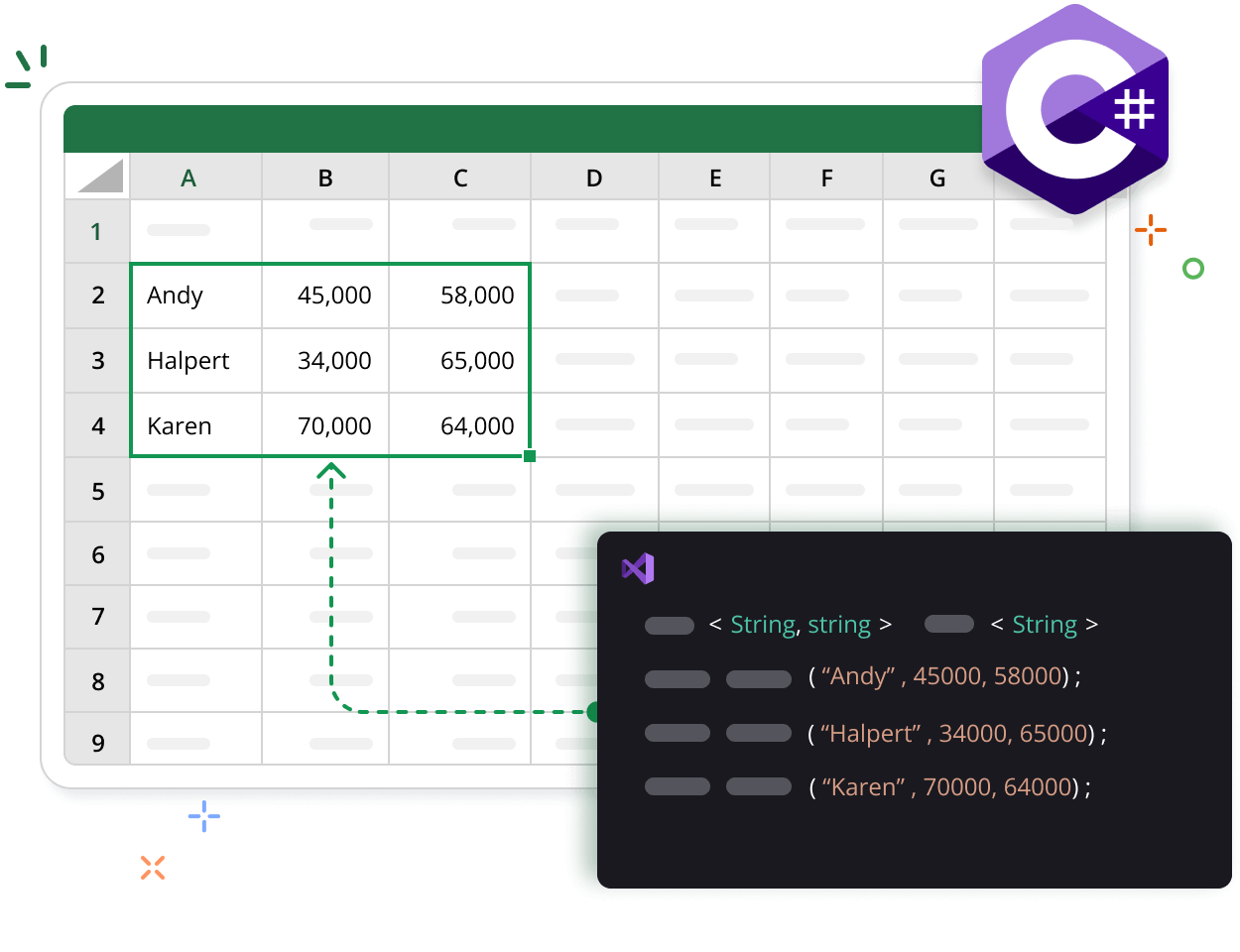 Import and Export Data in Excel | .NET Excel Library | Syncfusion®