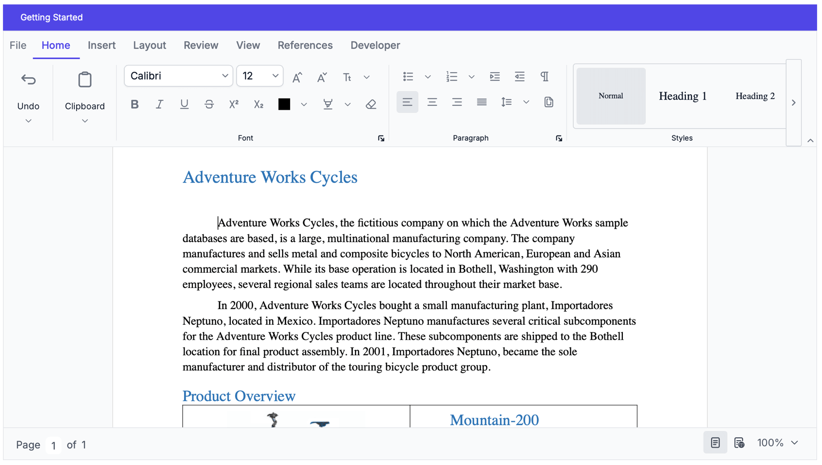 JavaScript DOCX Editor | WYSIWYG Word Editor Control | Syncfusion