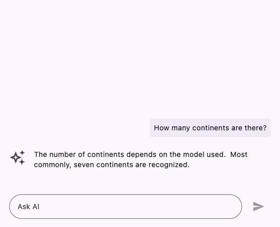 Flutter AI AssistView | Material chat widget | Syncfusion®