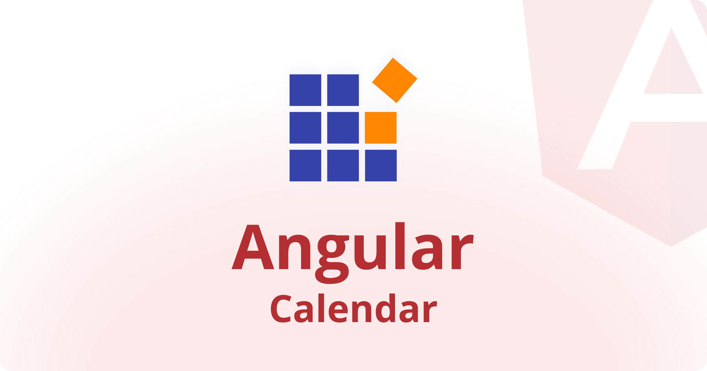 Angular Calendar | Customizable Calendar | Syncfusion