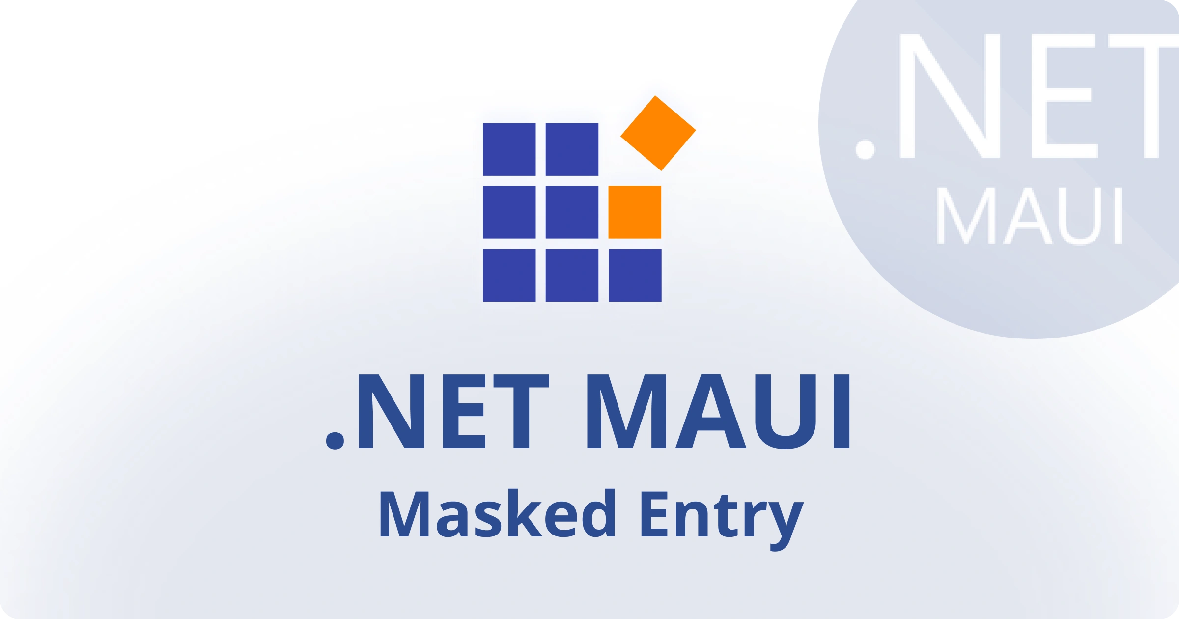 .NET MAUI Masked Entry | Masked Input | Syncfusion