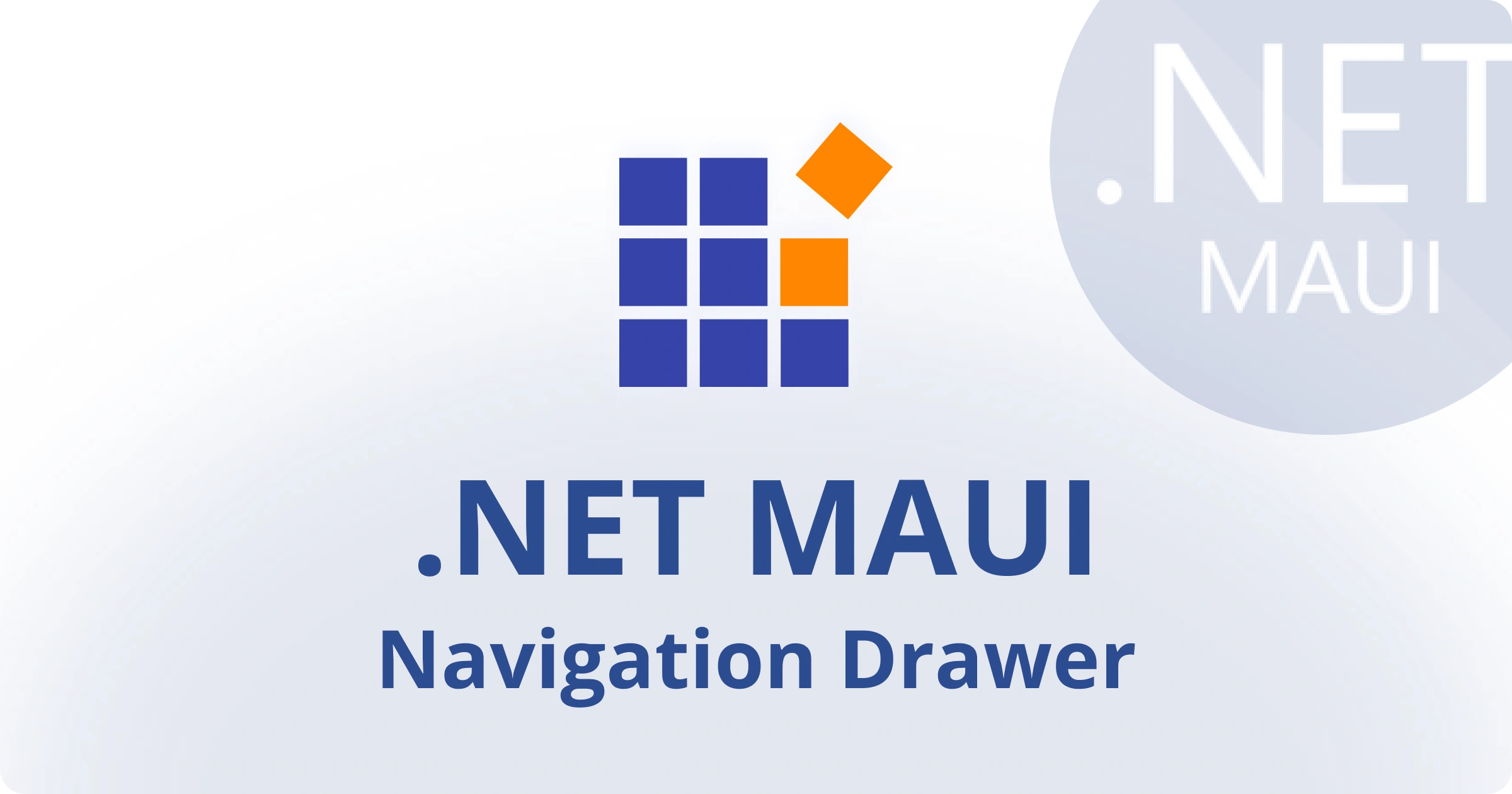 .NET MAUI Navigation Drawer | Sidebar Control | Syncfusion