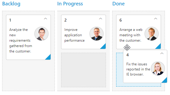 jQuery Kanban Board Control with Swim Lane | Syncfusion