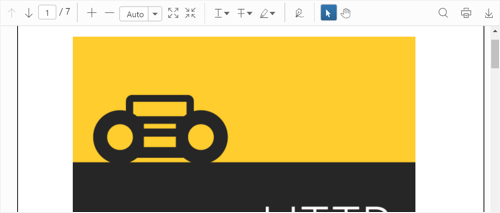 jQuery PDF Viewer | Advanced Features | Syncfusion