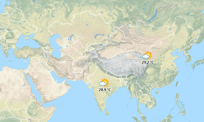 jQuery Maps Control | Interactive Maps Widget | Syncfusion