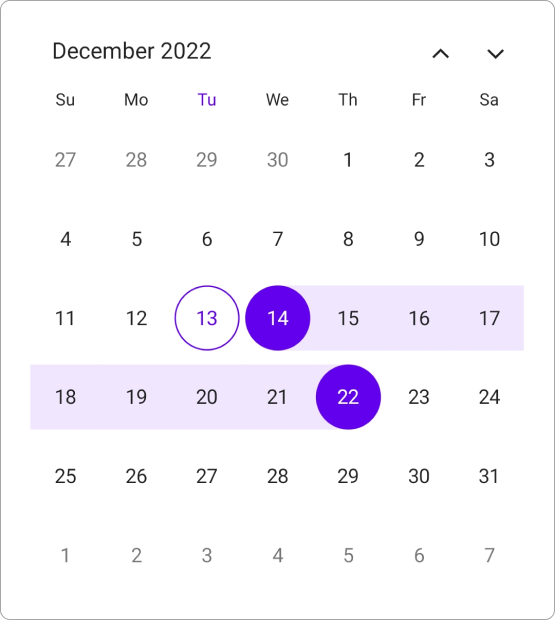 .NET MAUI Calendar | Customizable Calendar Control | Syncfusion