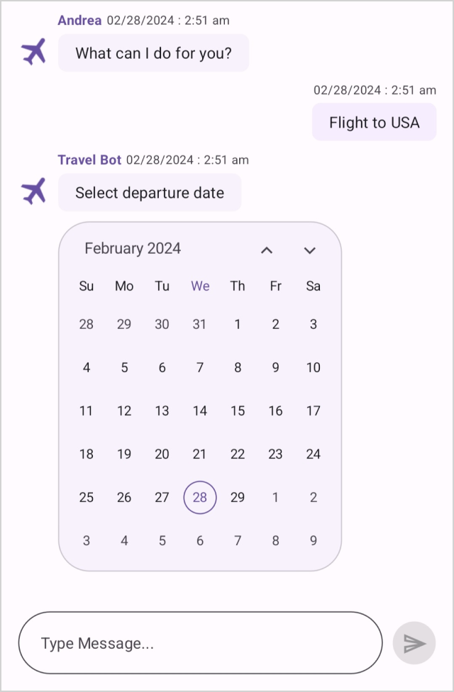 .NET MAUI Chat | Conversational UI | Chat bot | Syncfusion