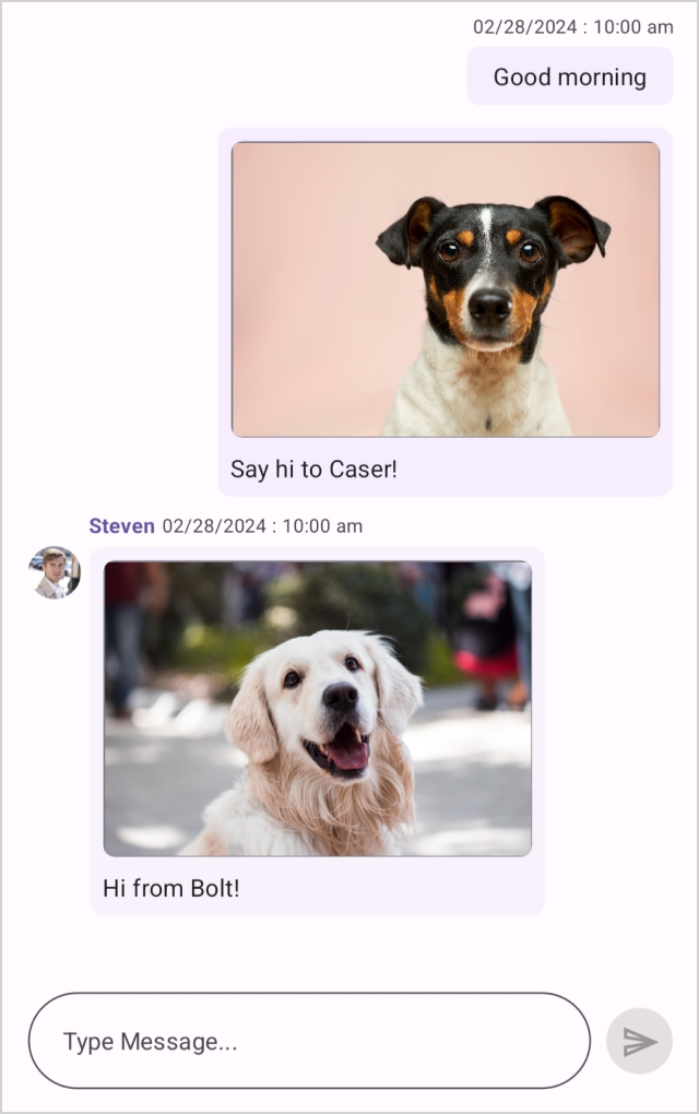 .NET MAUI Chat | Conversational UI | Chat bot | Syncfusion