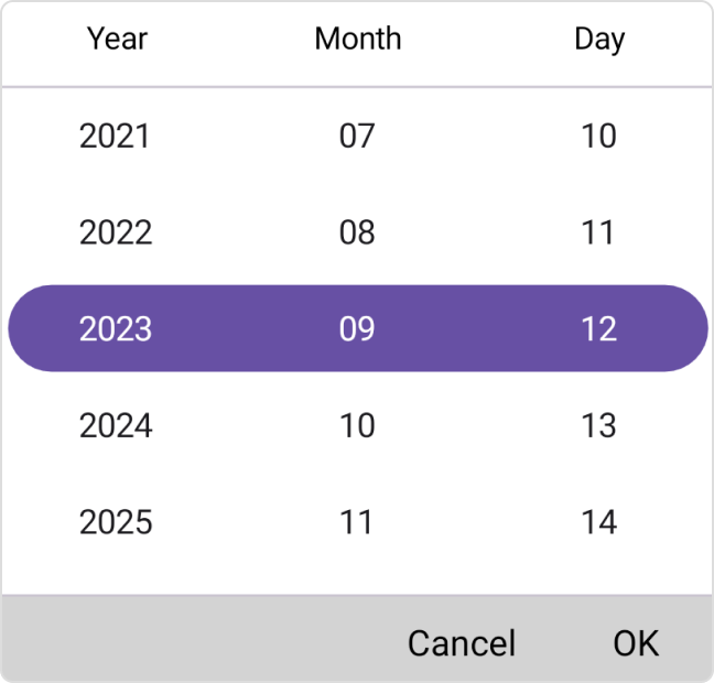 About .NET MAUI Date Picker | Date Picker | Syncfusion®