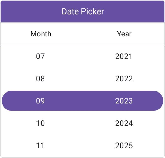 .NET MAUI Date Picker | Simplify Date Selection | Syncfusion®