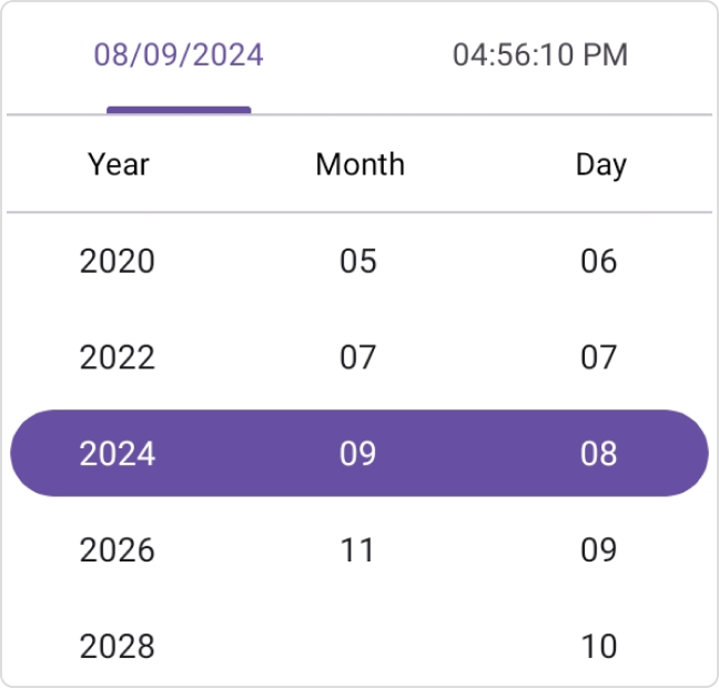 .NET MAUI Date Time Picker | Simplify Date Time Selection | Syncfusion®