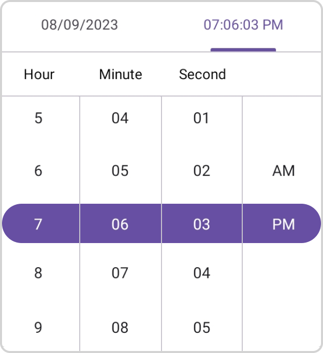 .NET MAUI Date Time Picker | Simplify Date Time Selection | Syncfusion®