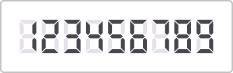 .NET MAUI Digital Gauge | Alphanumeric Display | Syncfusion