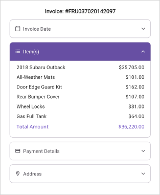 .NET MAUI Expander | Expandable Layout | Syncfusion