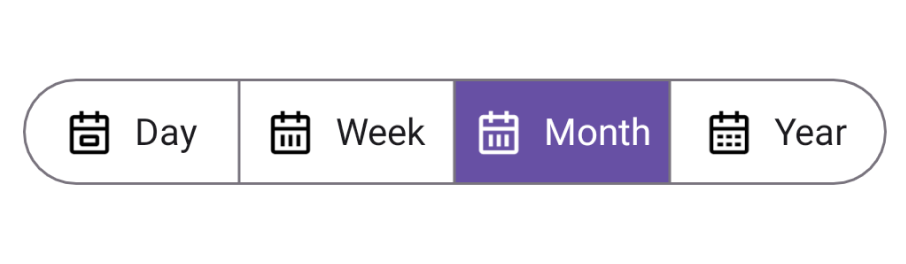 .NET MAUI Segmented Control | Syncfusion