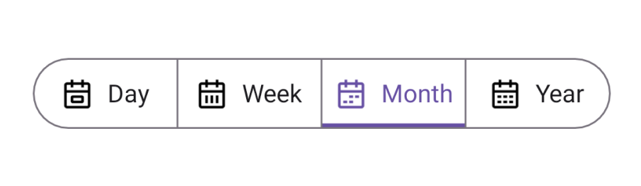 .NET MAUI Segmented Control | Simple Selection Interface | Syncfusion