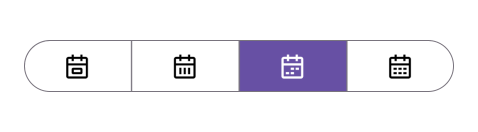 .NET MAUI Segmented Control | Simple Selection Interface | Syncfusion