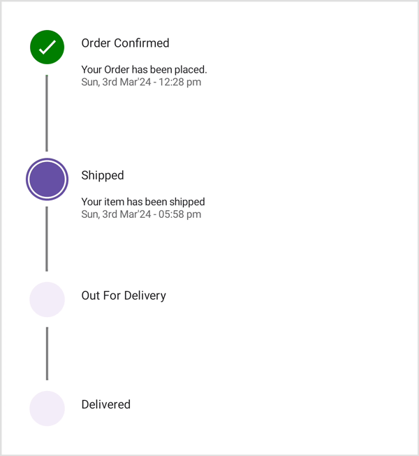 .NET MAUI Step Progress Bar | Progress Tracking | Syncfusion