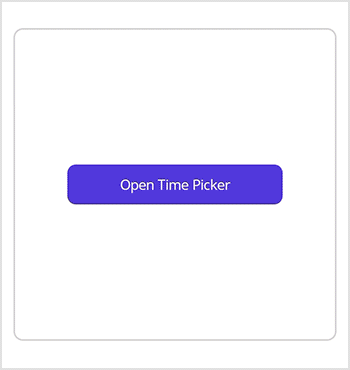 About .NET MAUI Time Picker | Time Picker | Syncfusion