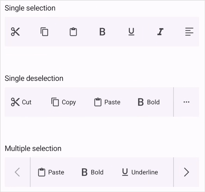 .NET MAUI Toolbar | Interactive Toolbar | Syncfusion®