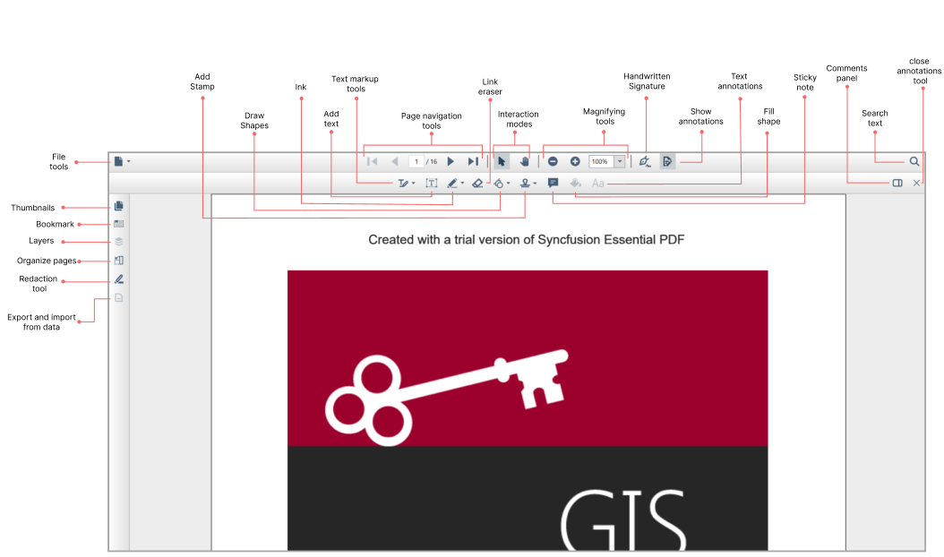 WPF PDF Viewer | View, Review, and Print PDF files | Syncfusion