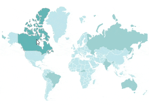 Interactive PHP Maps Control | Syncfusion