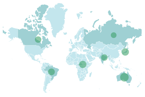 Interactive PHP Maps Control | Syncfusion