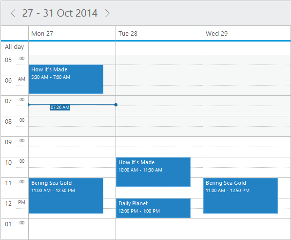 Scheduler Control for PHP | Event Calendar | Syncfusion