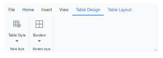 React Ribbon contextual tab