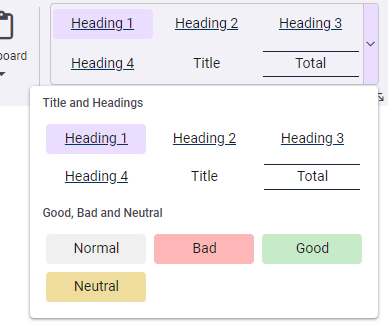 React Ribbon gallery