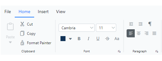 React Ribbon keytips