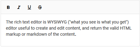 Vue Markdown Editor | WYSIWYG Editor Advanced Features | Syncfusion