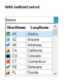 Combo Drop-Down Control for Windows Forms | Syncfusion