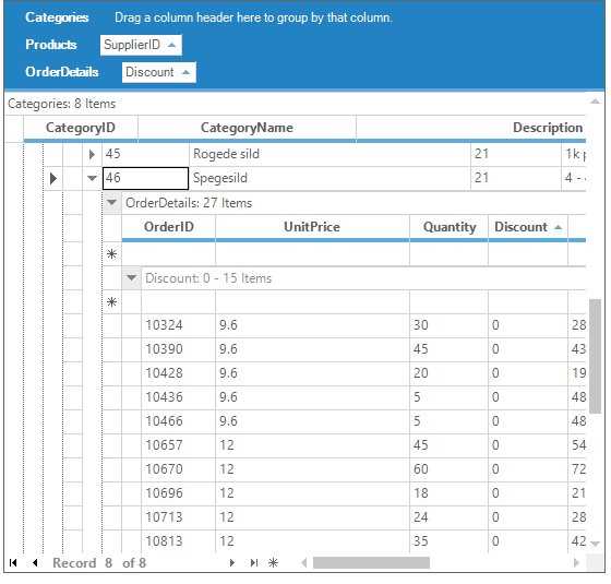 WinForms Grouping Library | Windows Forms | Syncfusion