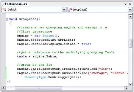 WinForms Grouping Library | Windows Forms | Syncfusion