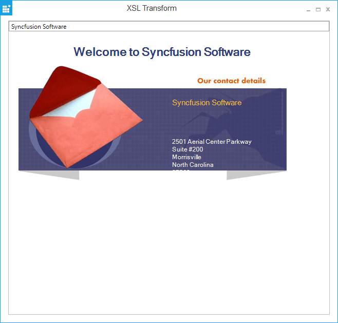 Winforms Html Viewer Windows Forms Syncfusion