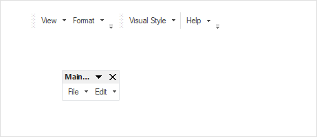 Windows Forms Menu Bar Control | MenuStrip | Syncfusion