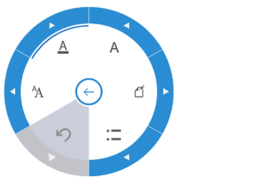 Winforms Radial Menu Control Circular Context Menu Syncfusion