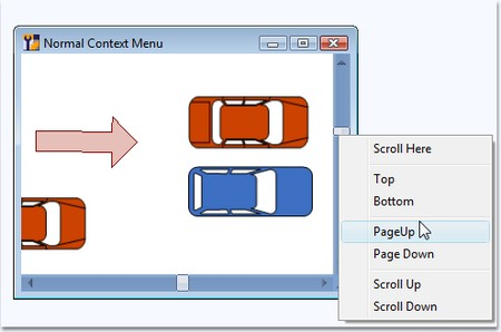 Scroller Frame Control for Windows Forms | Syncfusion