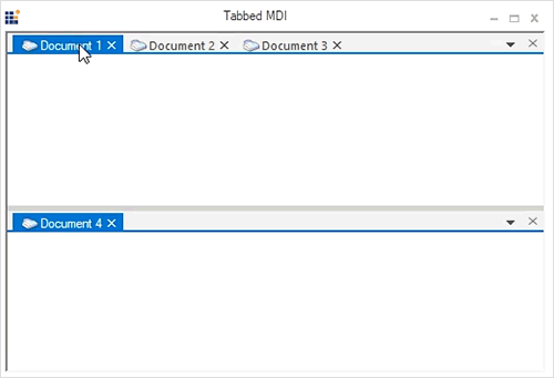 WinForms TabControl | Vertical Tab Control | Syncfusion