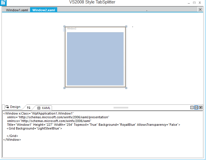 Winforms Tab Splitter Container Windows Forms Syncfusion
